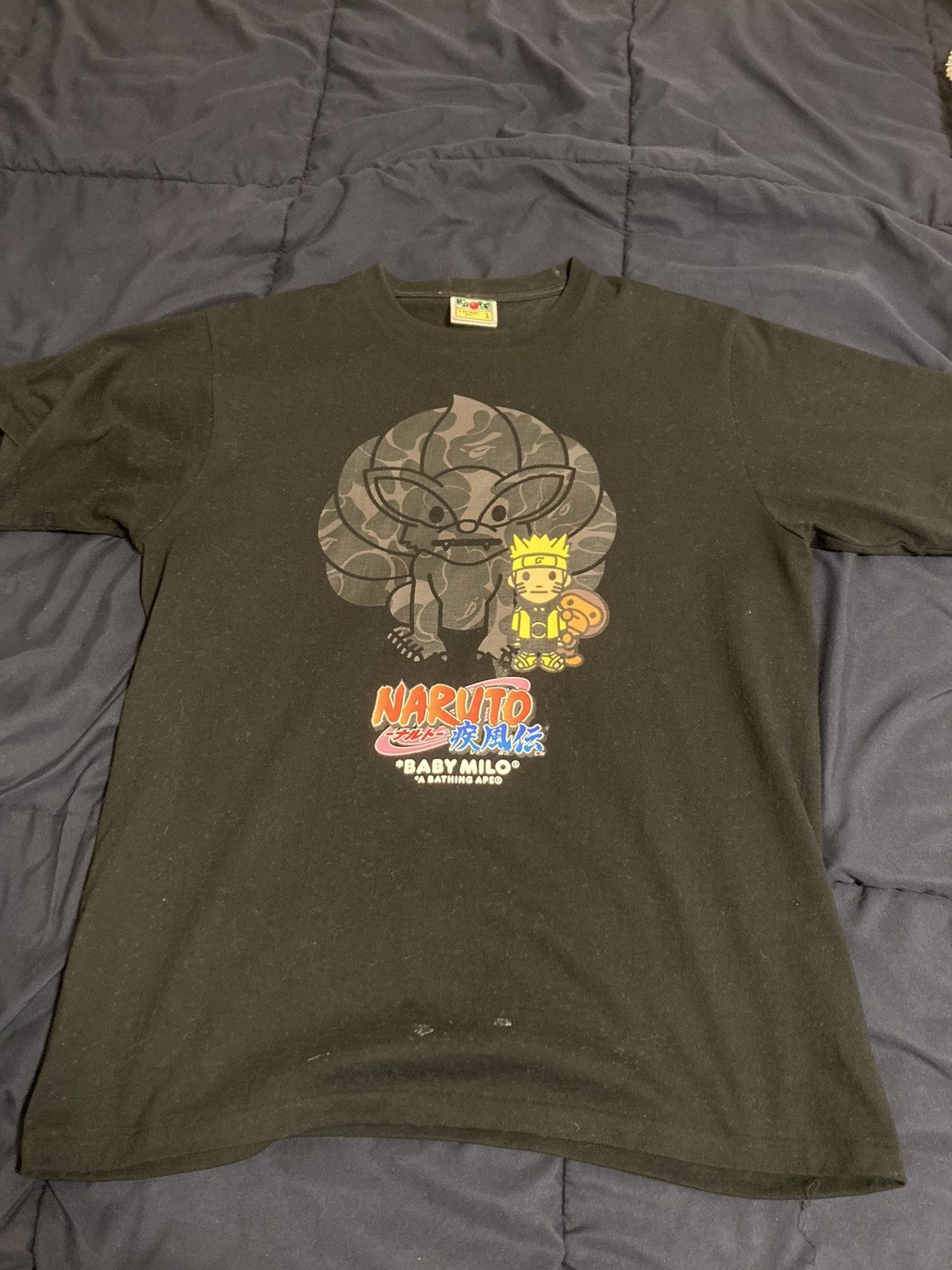 Bape Bape x Naruto Shippuden Tee | Grailed