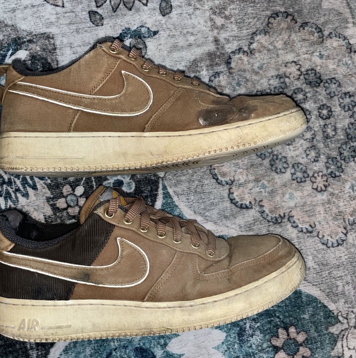 Carhartt × Nike Air Force 1 Carhartt collab | Grailed