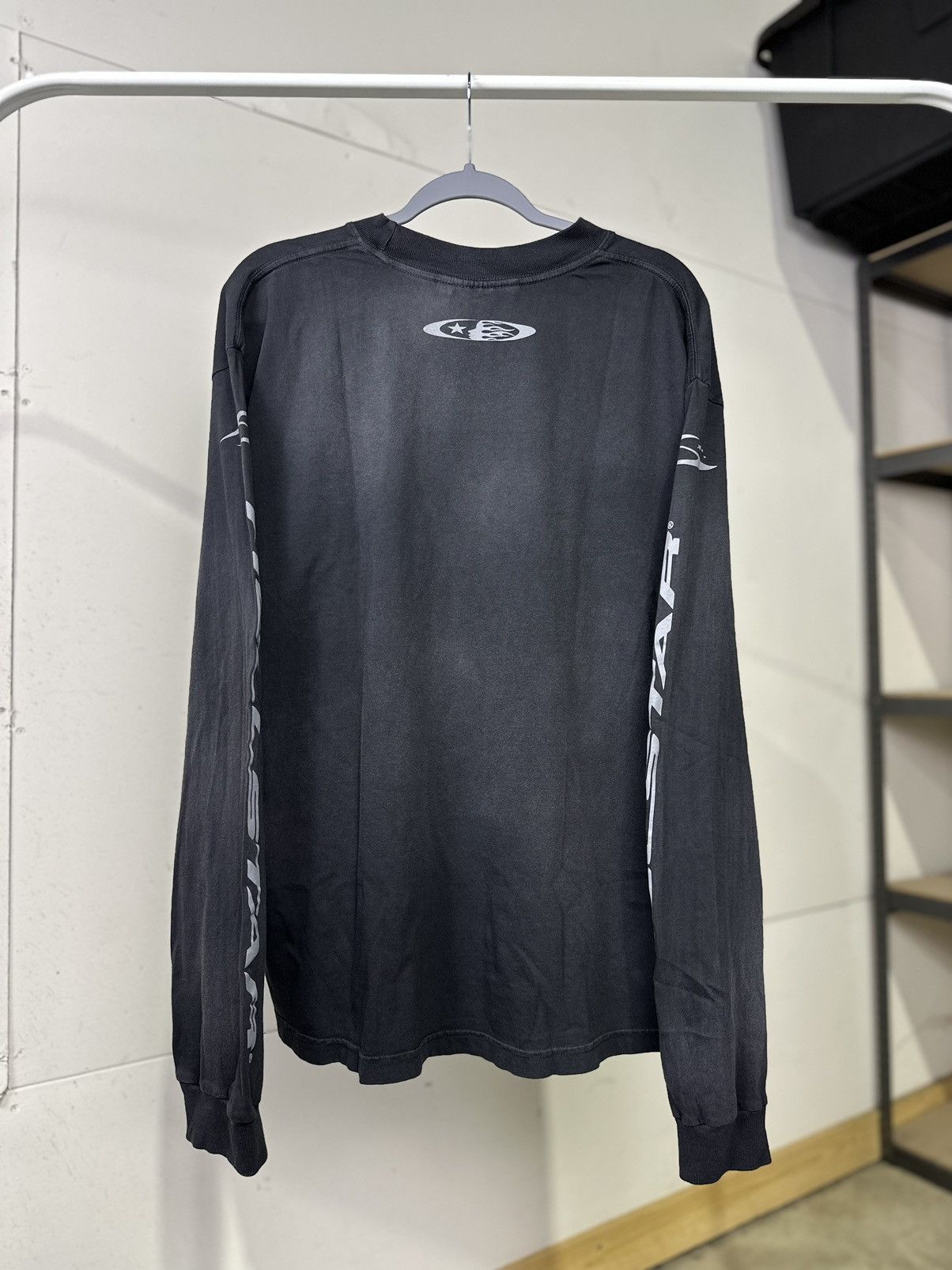 HELLSTAR HELLSTAR long sleeve pixel t shirt black | Grailed