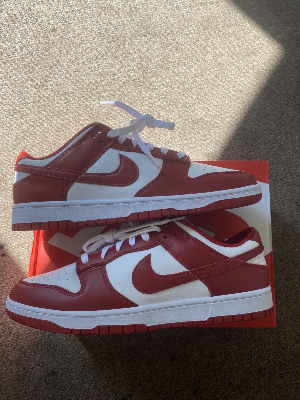 Nike USC/ gym Red Nike Dunk Low | Grailed