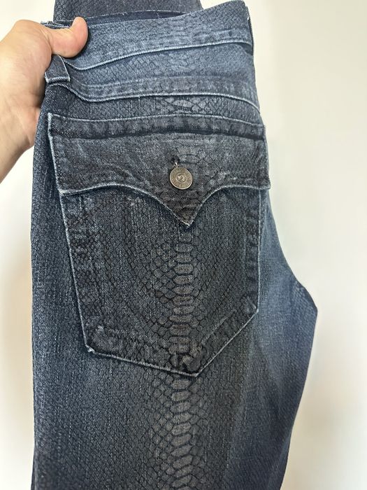 True Religion True Religion *RARE* Snake Pattern Jeans | Grailed