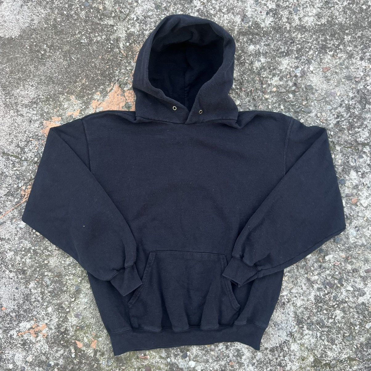 Blank × Streetwear × Vintage Vintage 00s Boxy Washed Navy Cropped Blank ...