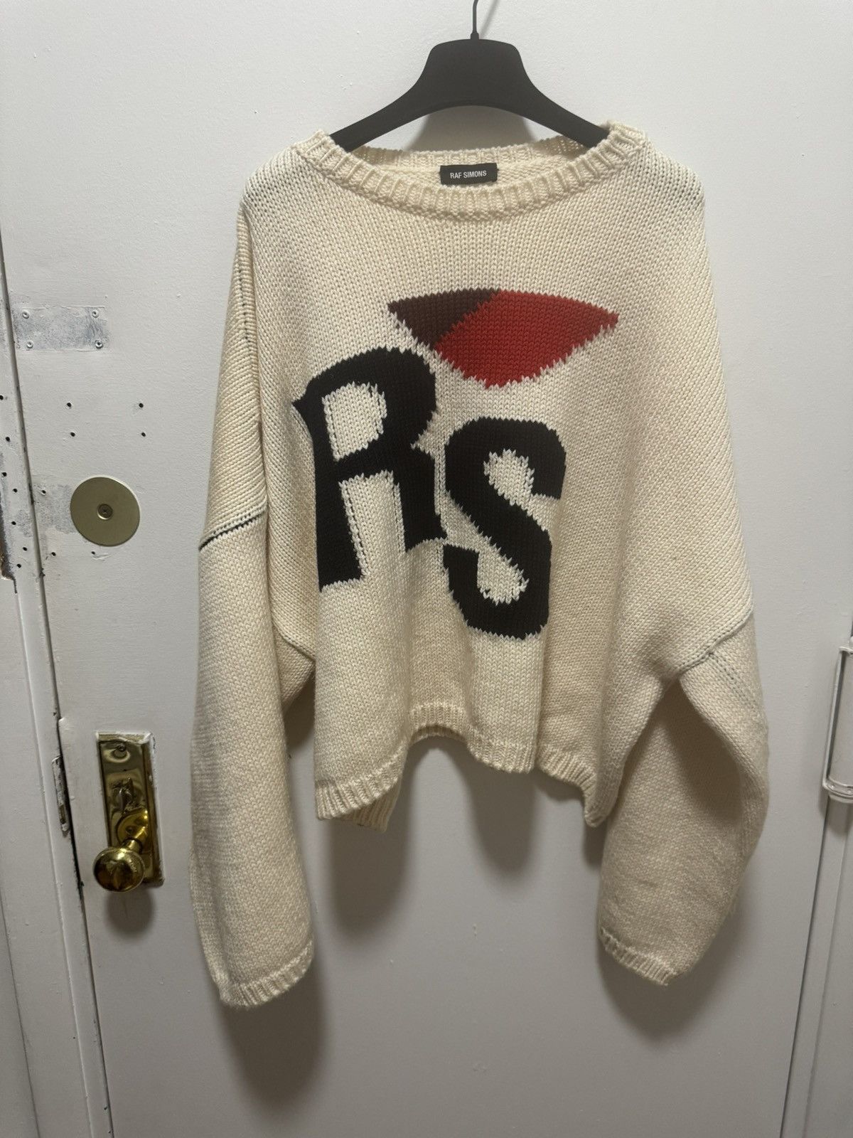 Raf Simons Raf Simmons Cropped Knit Sweater | Grailed