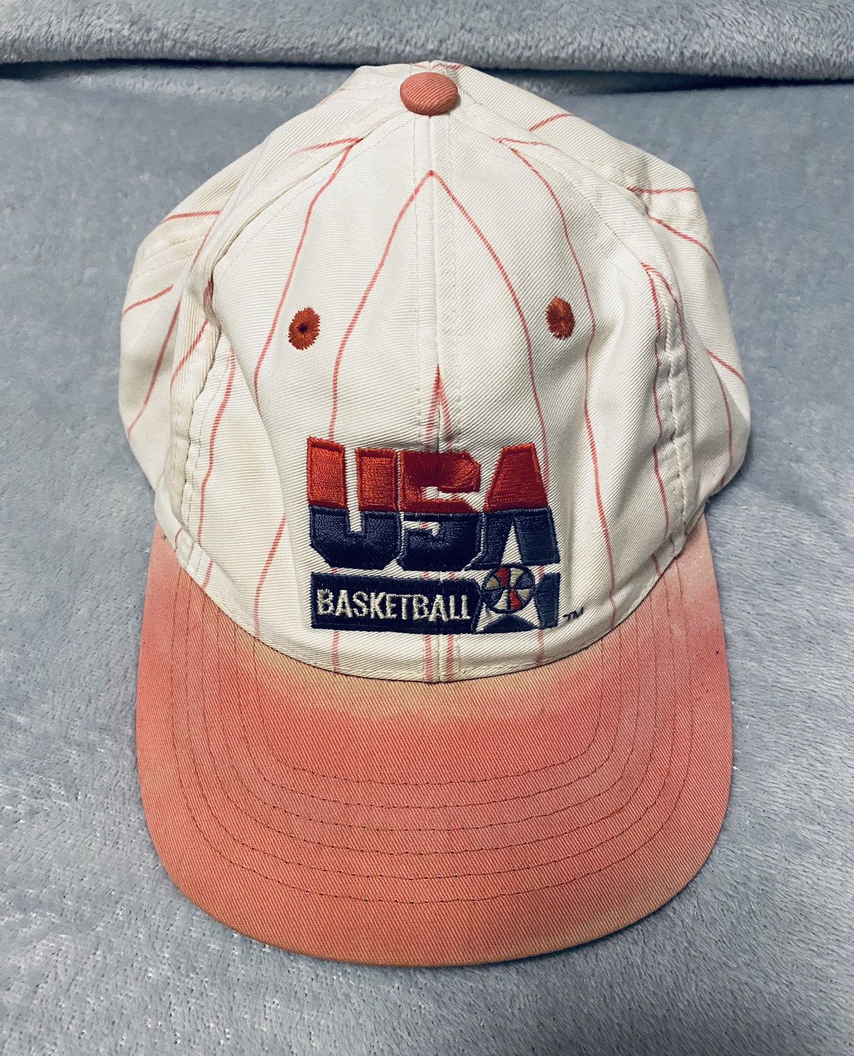 NBA USA Dream Team 90s SnapBack Hat Rare Cap 🧢 | Grailed