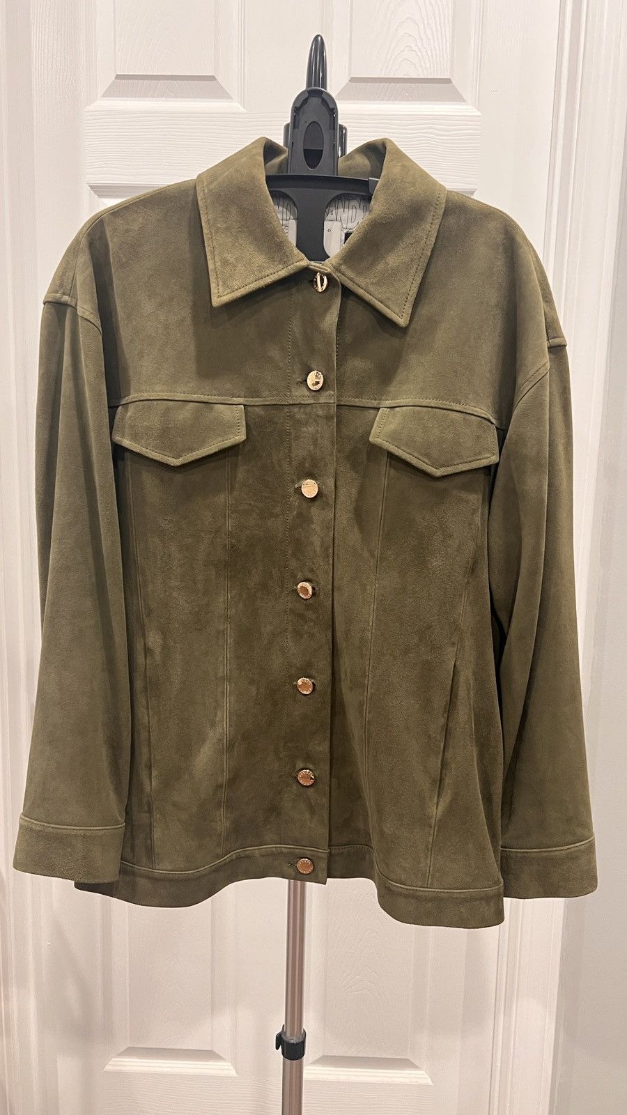 Sandro Sandro goat suede leather jacket. Size 3 | Grailed