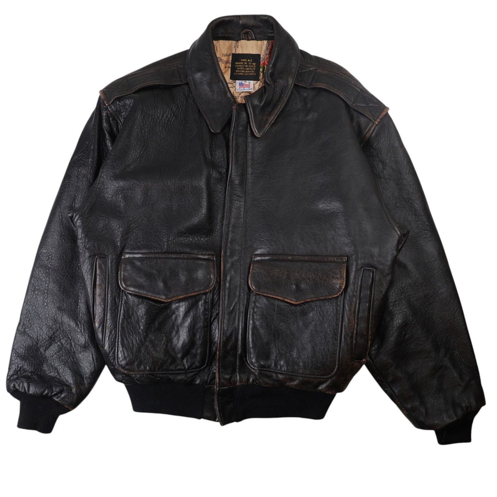 Avirex × Vintage Vintage Avirex A-2 Leather Flight Jacket | Grailed