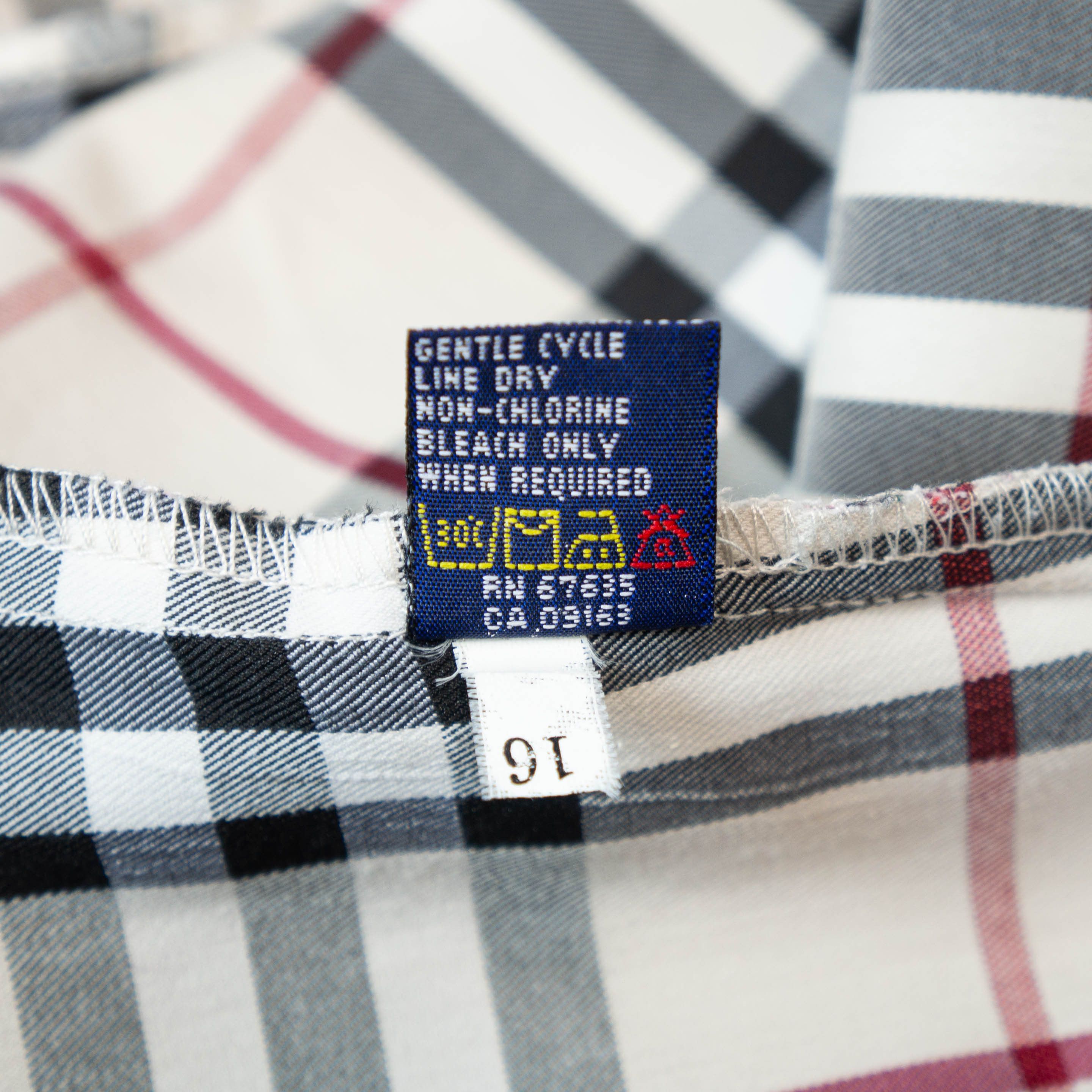 Burberry BURBERRY Check Monogram Dress Vintage 00s | Grailed