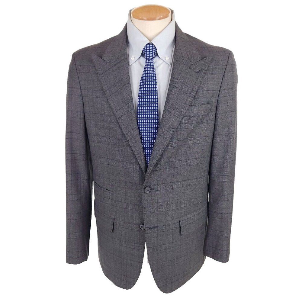 Bespoke Bespoke Finest Blended Silky Worsted Cashmere Suit 40 M Men ...