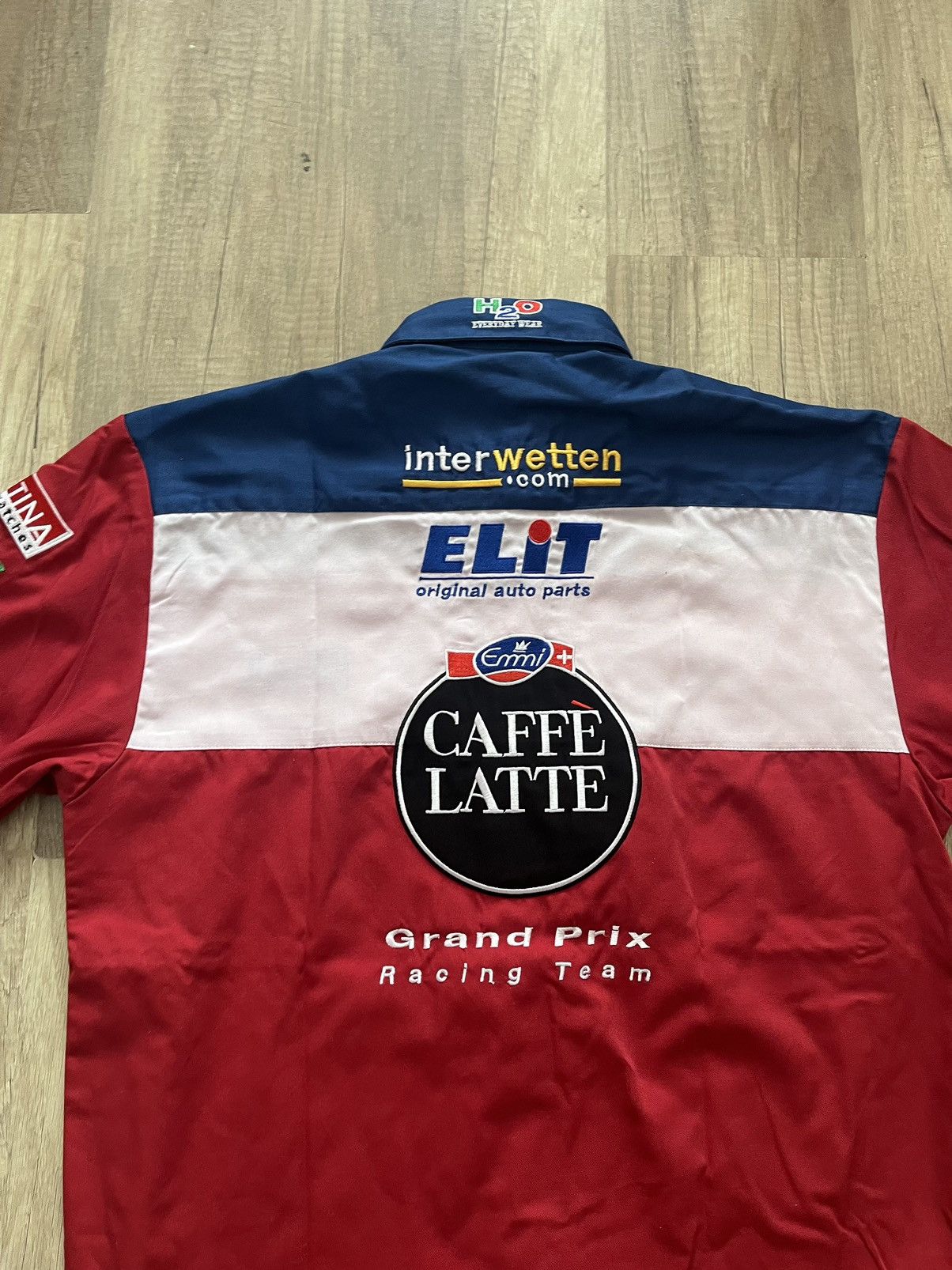 Vintage Caffe Latte Grand Prix Racing Team RARE Motorsport Moto | Grailed