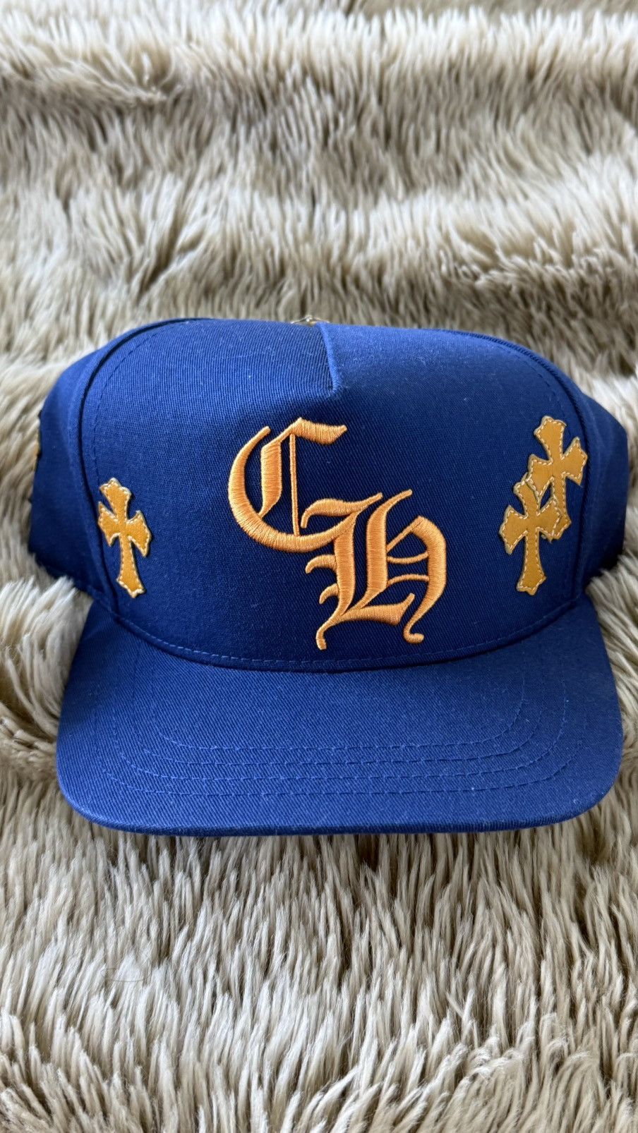 Chrome Hearts Chrome Hearts Cross Patch Cap | Grailed