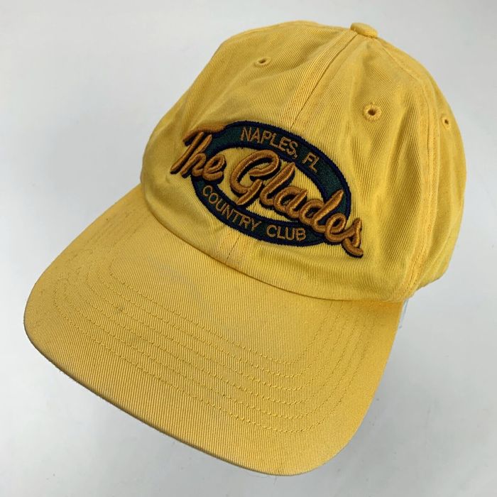 Vintage The Glades Country Club Naples Florida Ball Cap Hat Adjustable ...