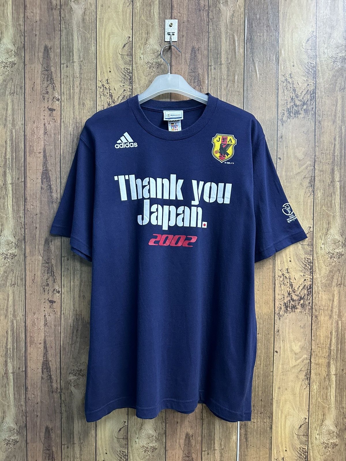 Adidas × Vintage Vintage Adidas World Cup 2002 Thank You Japan A441 ...