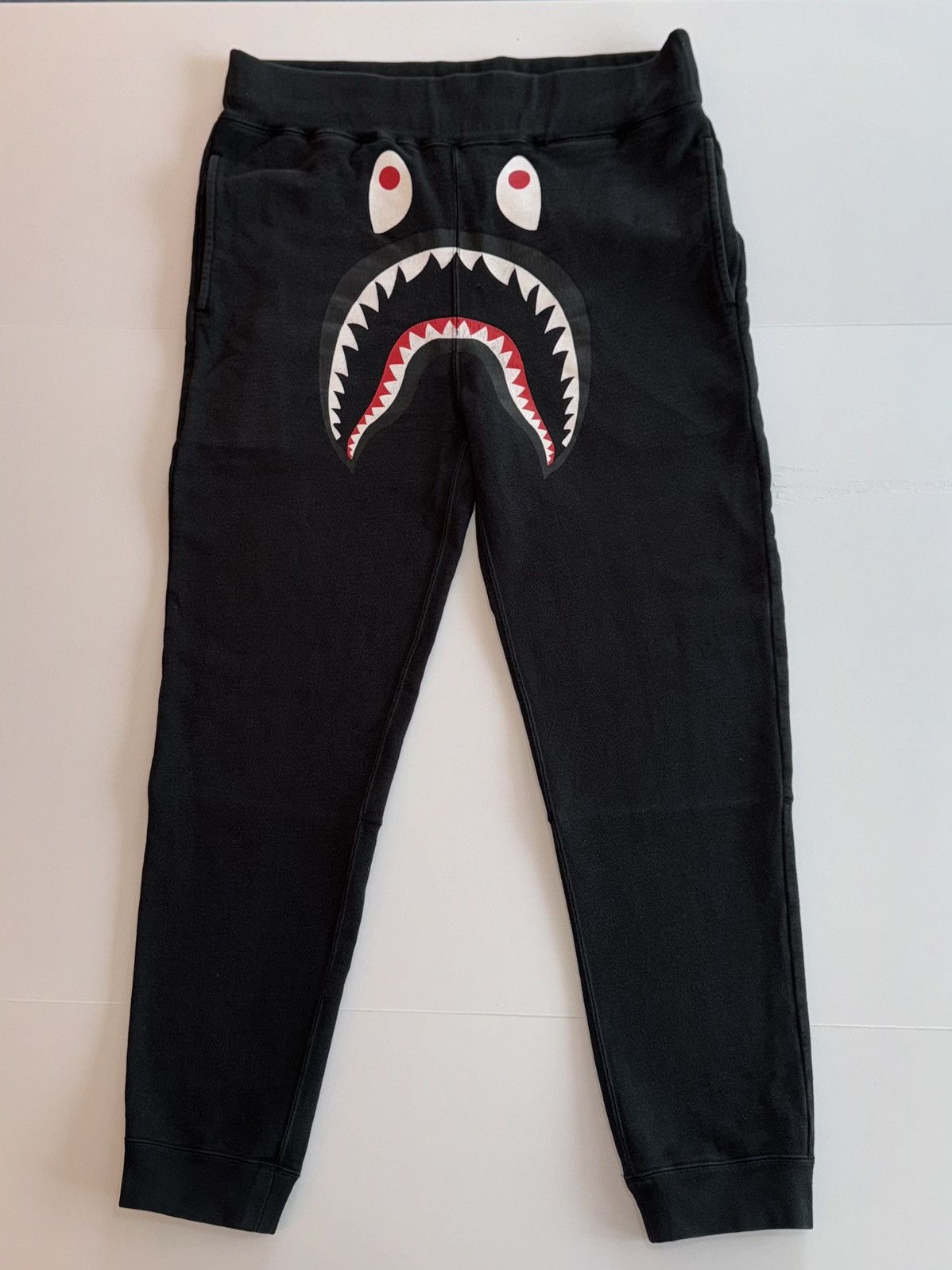 Bape Shark Slim Sweat Pants | Grailed