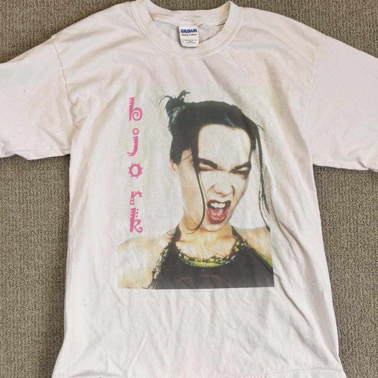 Band Tees × Vintage bjork band t shirt | Grailed