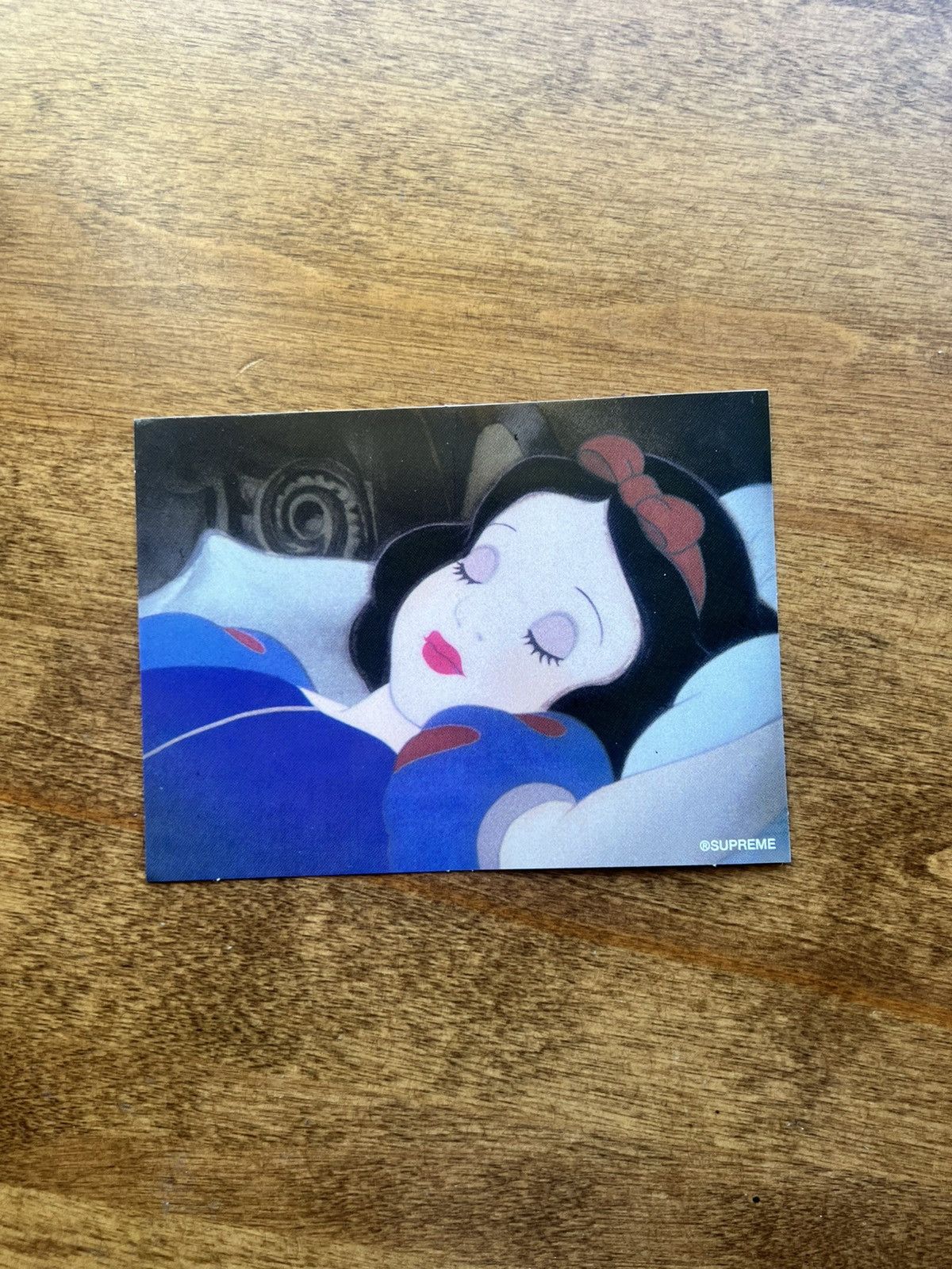 Disney × Supreme × Vintage Supreme Snow White Sticker FW24 | Grailed
