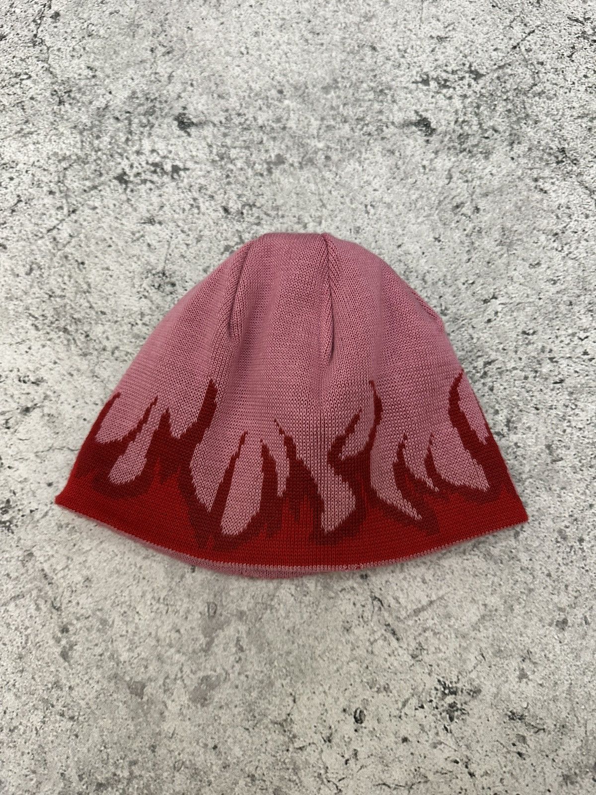 Japanese Brand × Streetwear × Vintage Classic Inferno Fire Flame Beanie ...