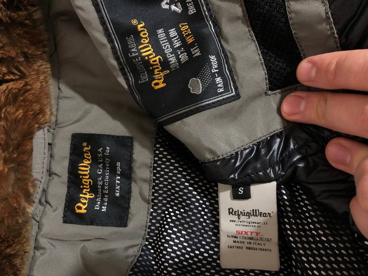 Refrigewear REFRIGIWEAR Nylon Bomber Jacket Sixty size S | Grailed