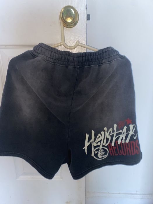 HELLSTAR Hellstar Records Sun Faded Shorts | Grailed