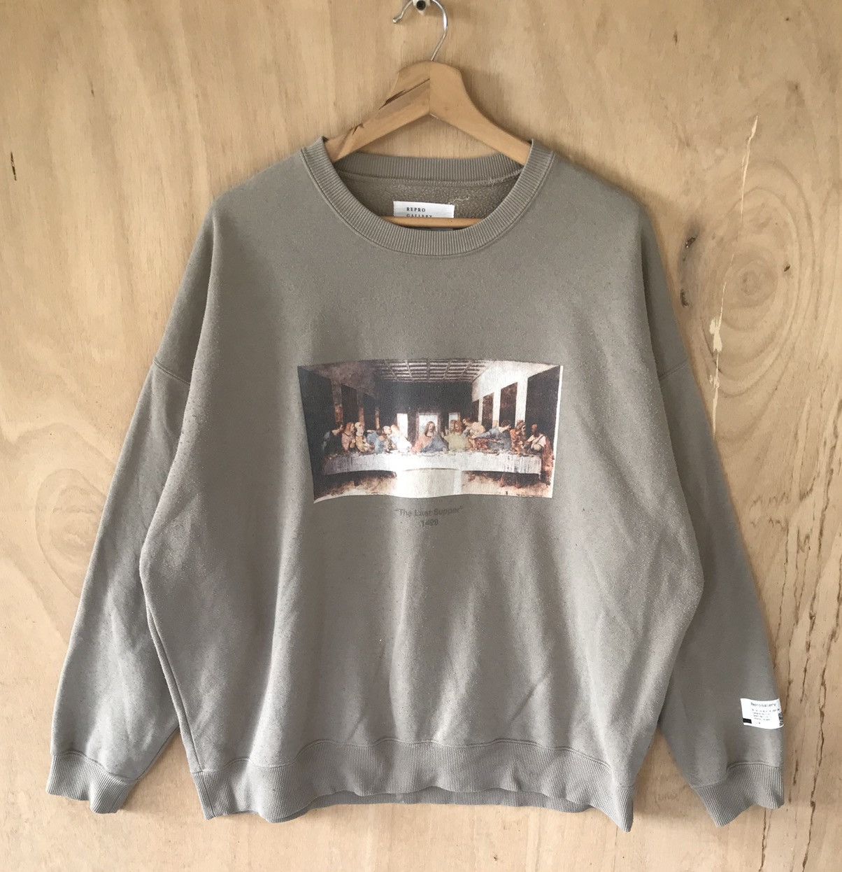 Da Vinci Repro Gallery The Last Supper 1498 Sweatshirts | Grailed