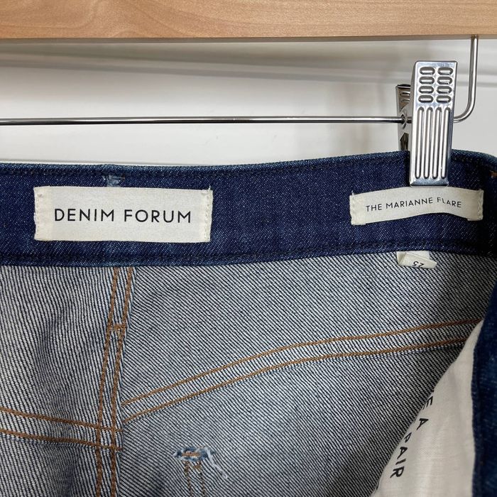 Aritzia Aritzia Denim Forum The Marianne Flare Dark Wash Grailed