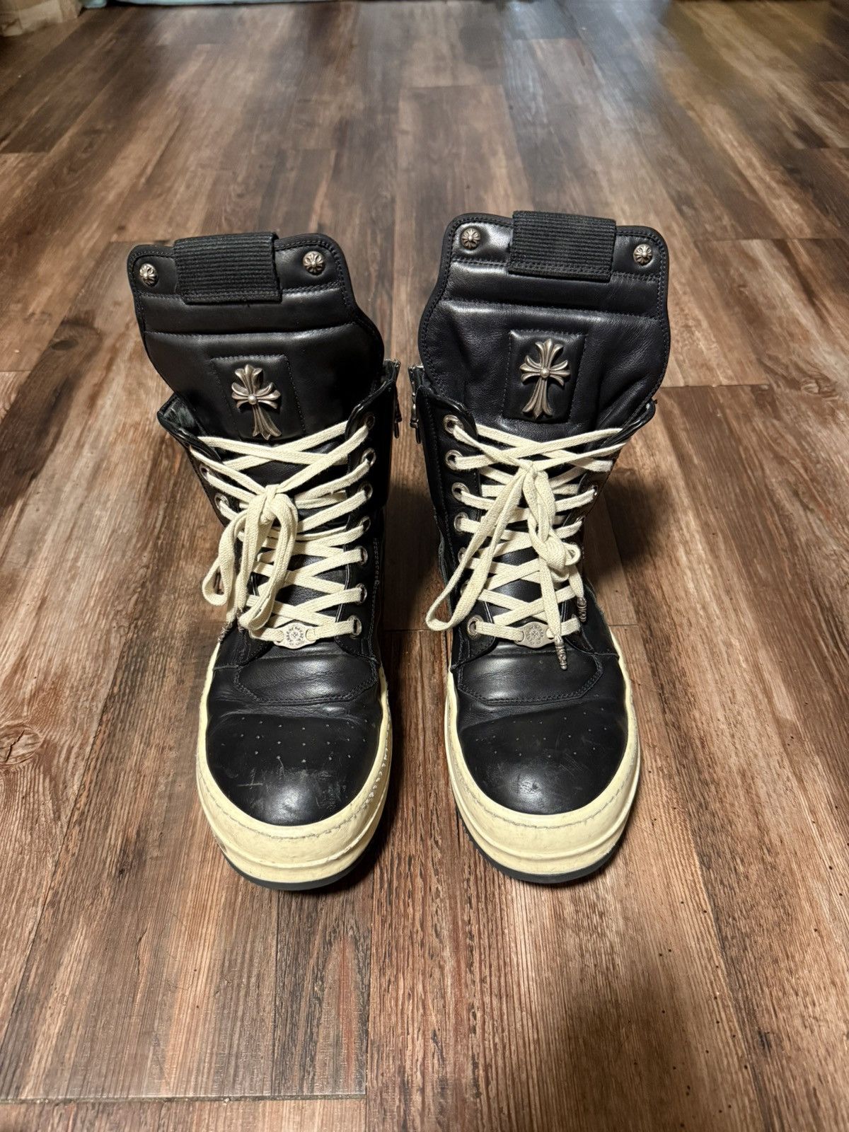 Chrome Hearts × Rick Owens Chrome Hearts Rick Owens Geo Baskets | Grailed