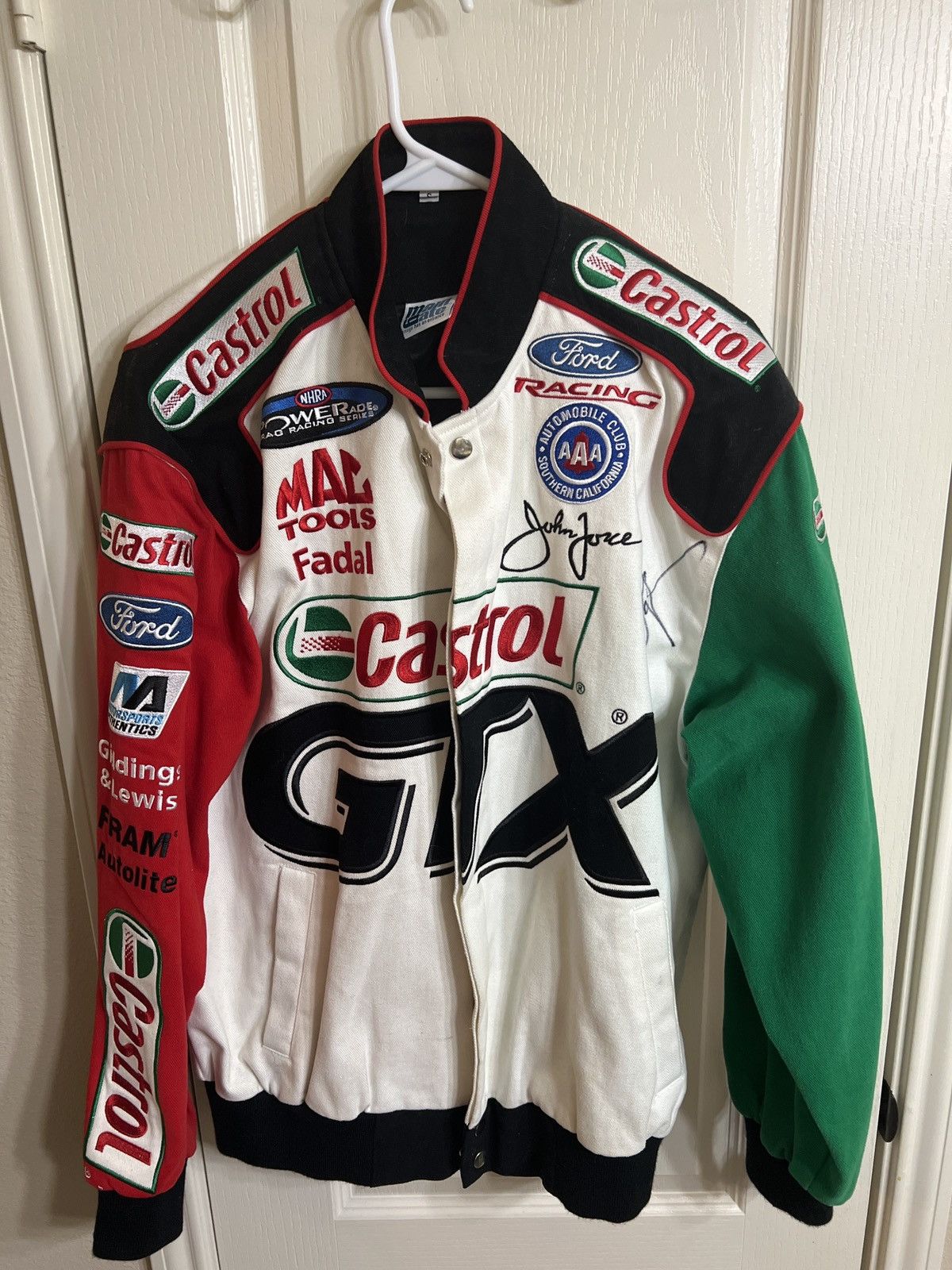 NASCAR Castro John Force Jacket | Grailed