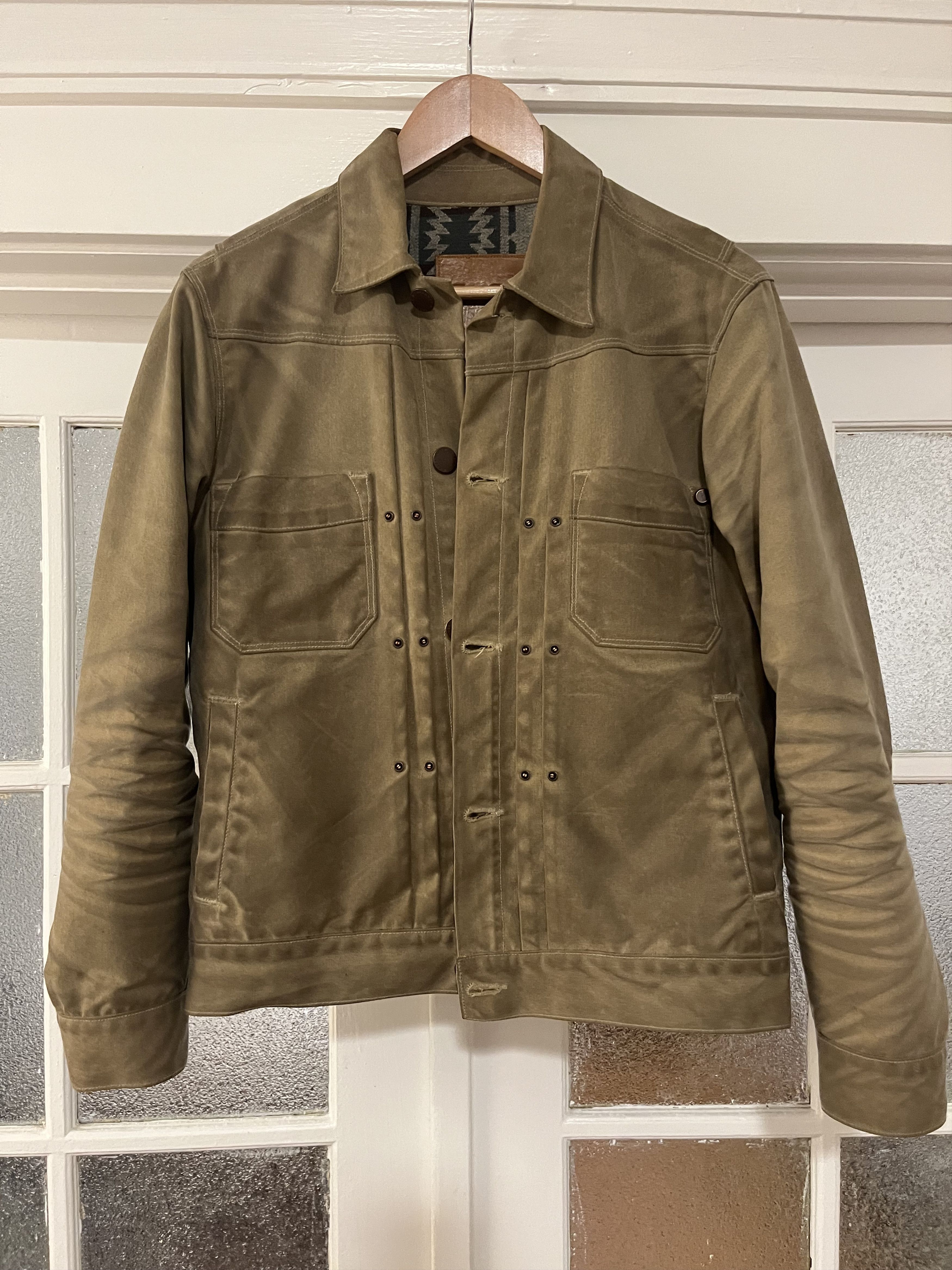 Freenote Cloth Waxed Canvas Riders Jacket | Grailed