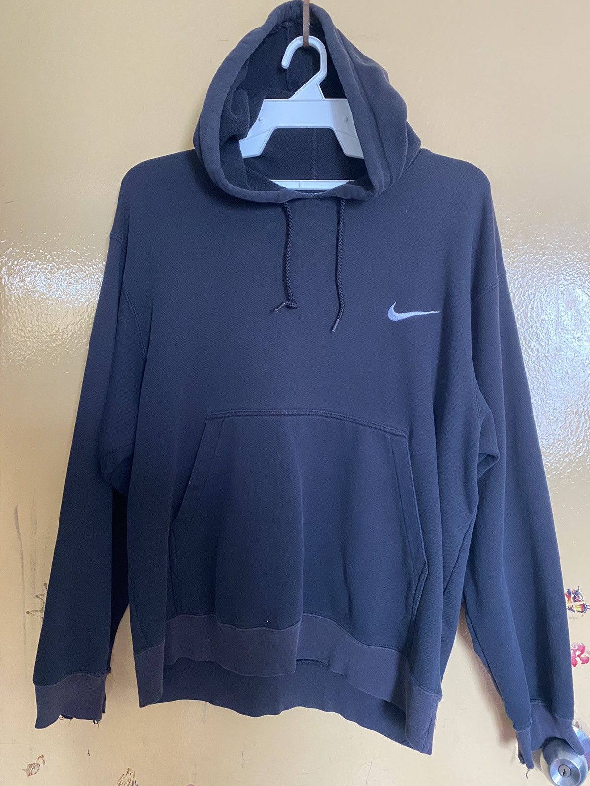 Nike Distressed Faded Nike Small Logo Swoosh Vintage | Grailed