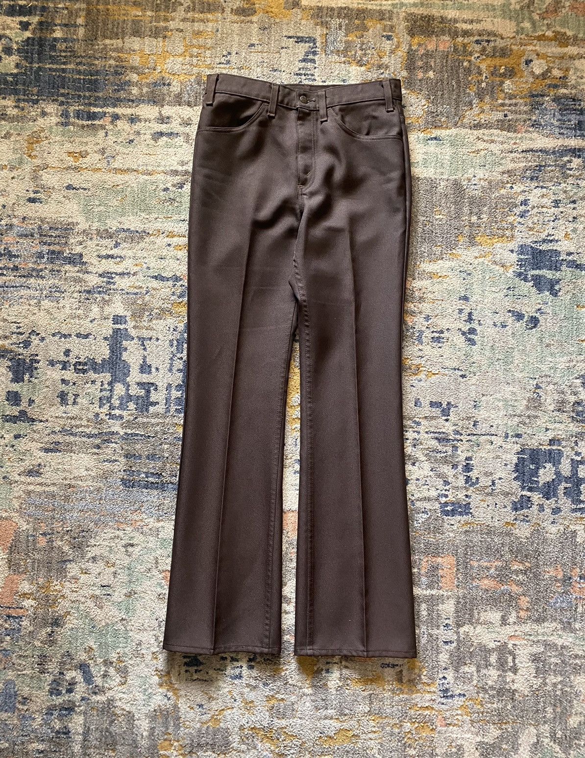 Levi's × Vintage 1970’s flared chocolate brown Levi’s | Grailed
