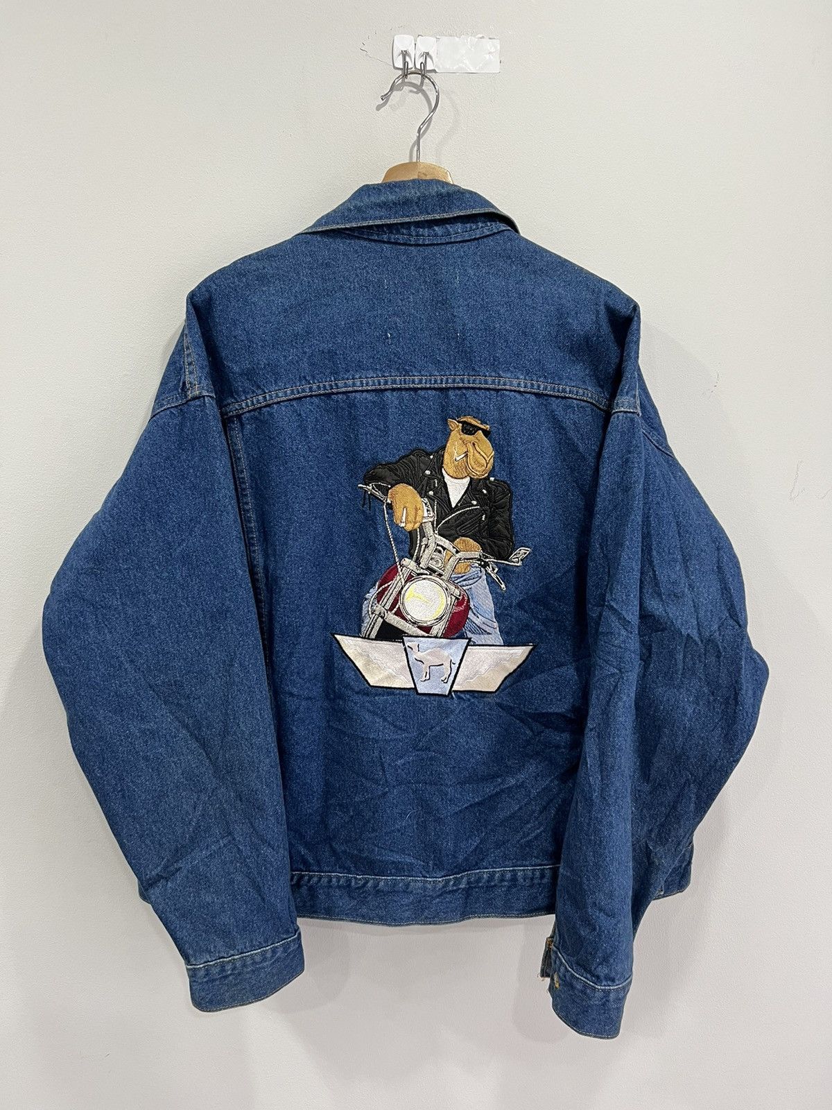 Camel × Vintage Vintage Camel Cigarettes Denim Jean Jacket | Grailed