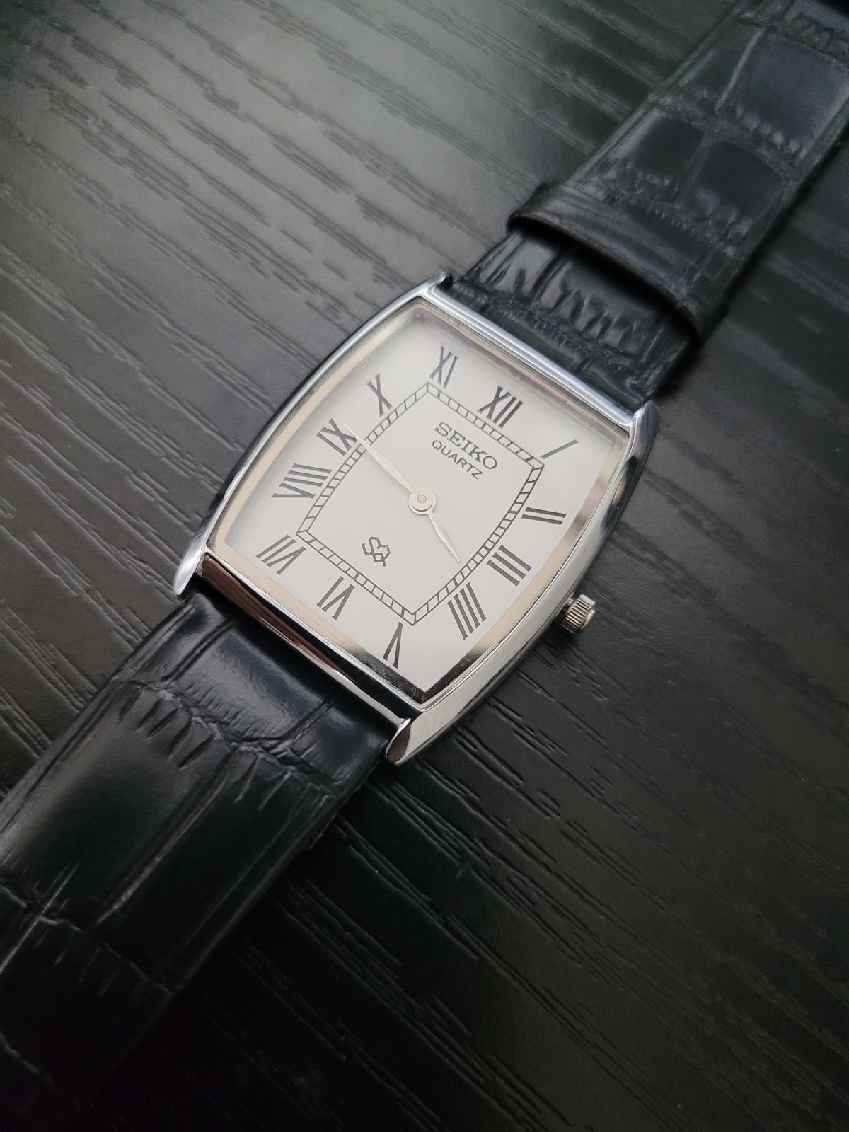 Seiko 🔥NEW OLD STOCK Rare Vintage Seiko Tank Tonneau Men's Watch | Grailed