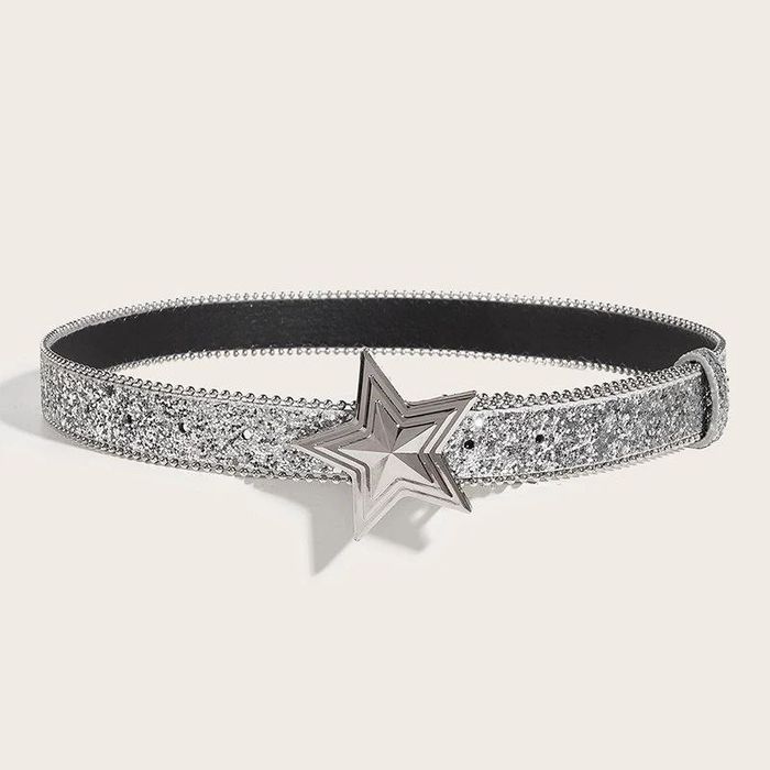 Vintage Silver Y2k Vintage Pynk Opium Gtohic Belt | Grailed