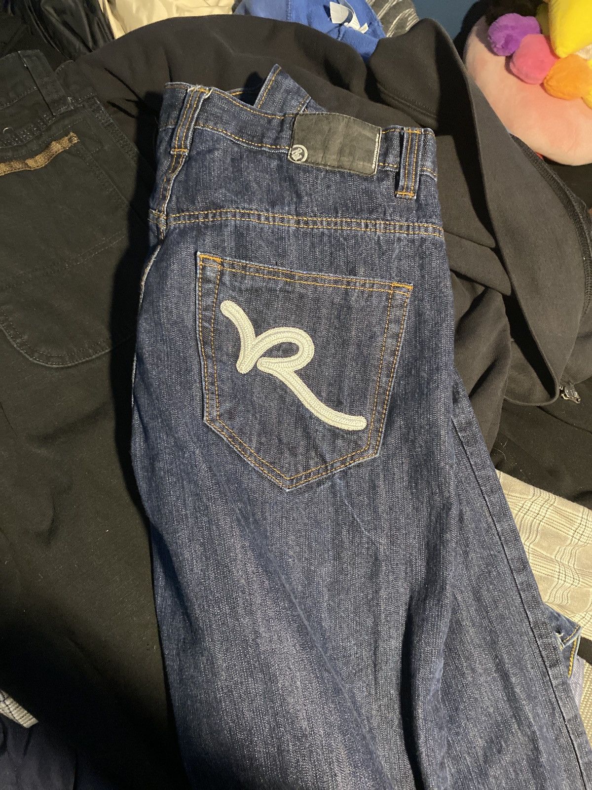 Rocawear Rocawear denim jeans with R design | Grailed