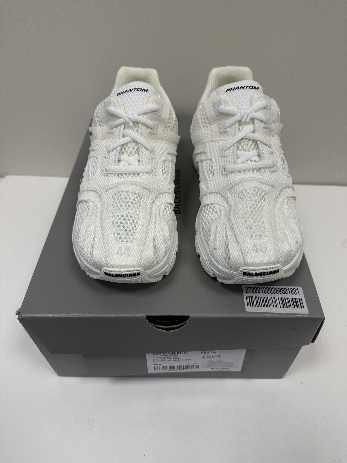 Balenciaga Phantom sneaker in white | Grailed