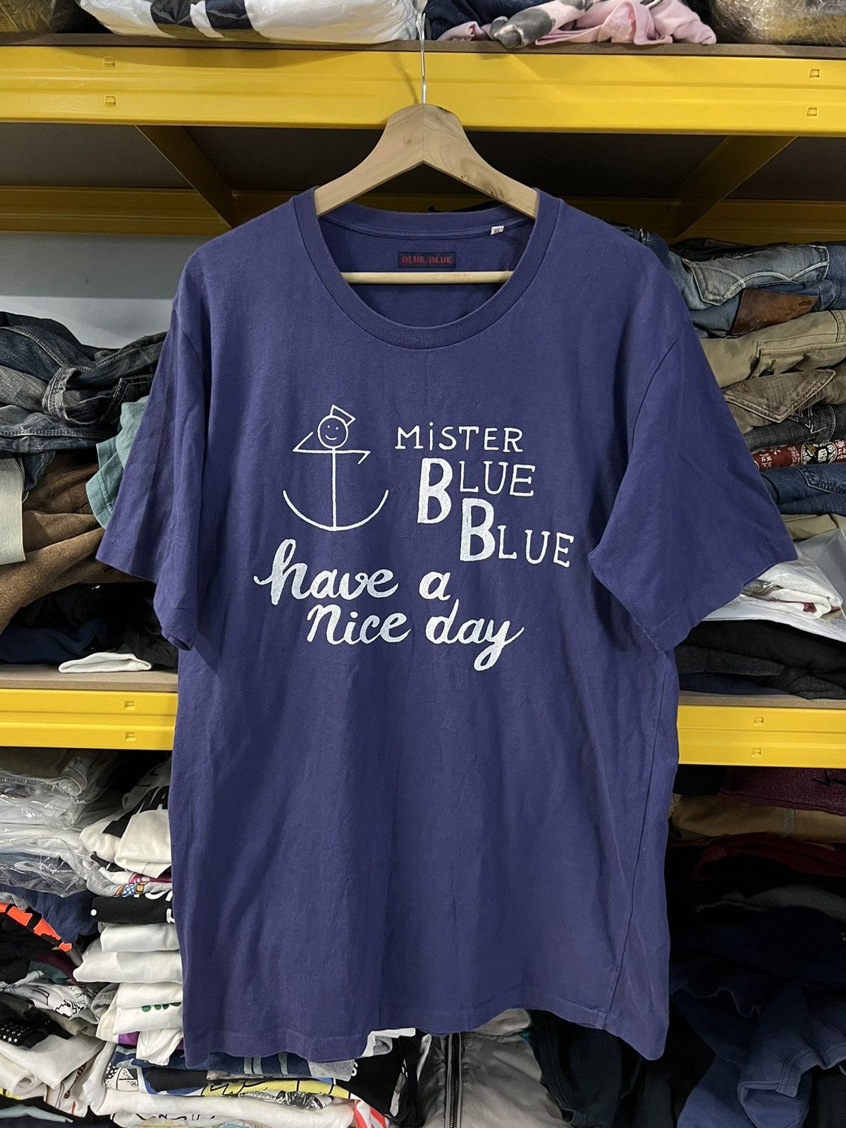 Blue Blue Japan × Japanese Brand × Vintage Vintage Japanese Brand Blue ...