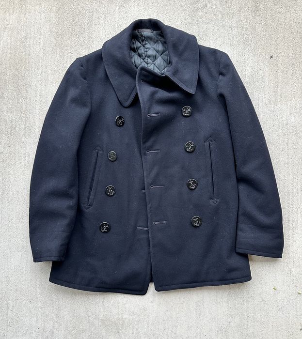 Vintage Vintage WW2 U.S Navy Coast Guard Pea Coat 40s Era | Grailed