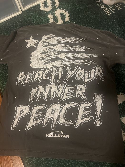 HELLSTAR Hellstar Tee Inner Peace | Grailed
