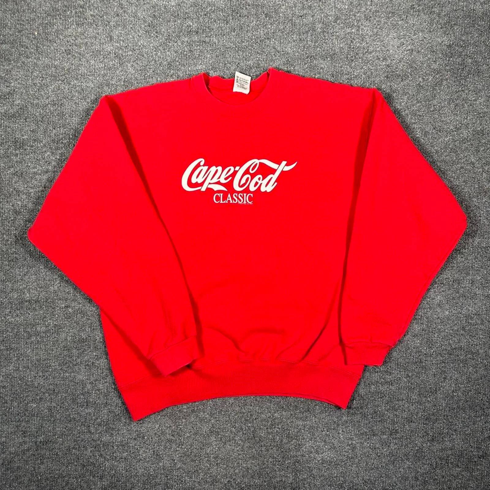 Coca Cola × Vintage Vintage Cape Cod Sweatshirt Coca Cola Retro 1990s ...