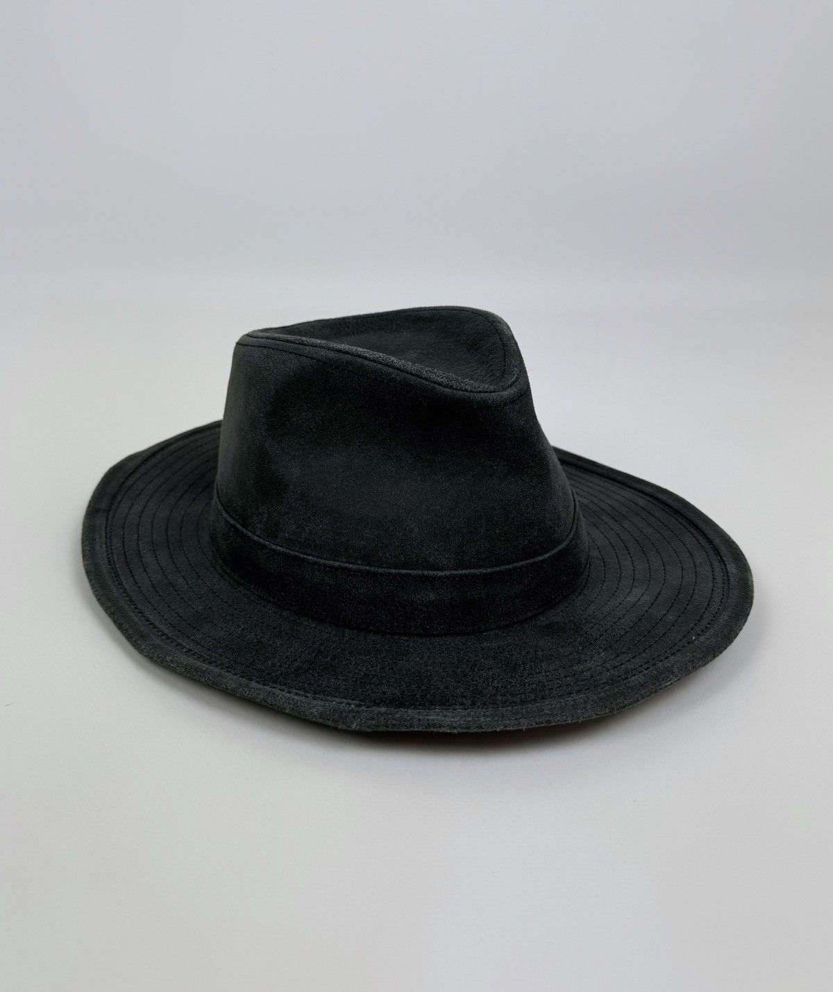 Leather × Stetson × Streetwear Stetson Fedora Bradford Leather Hat ...