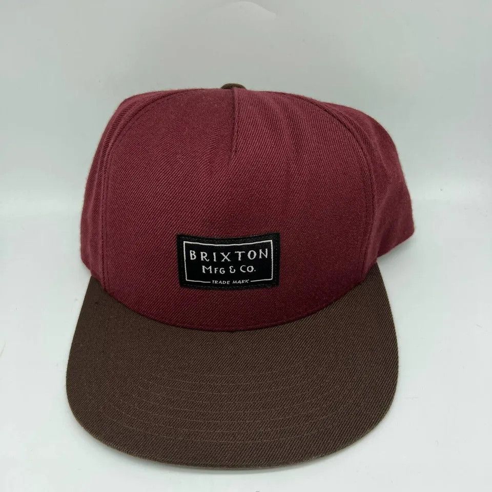 Brixton Brixton MFG & Co. Hat Snapback Cap Red Men | Grailed