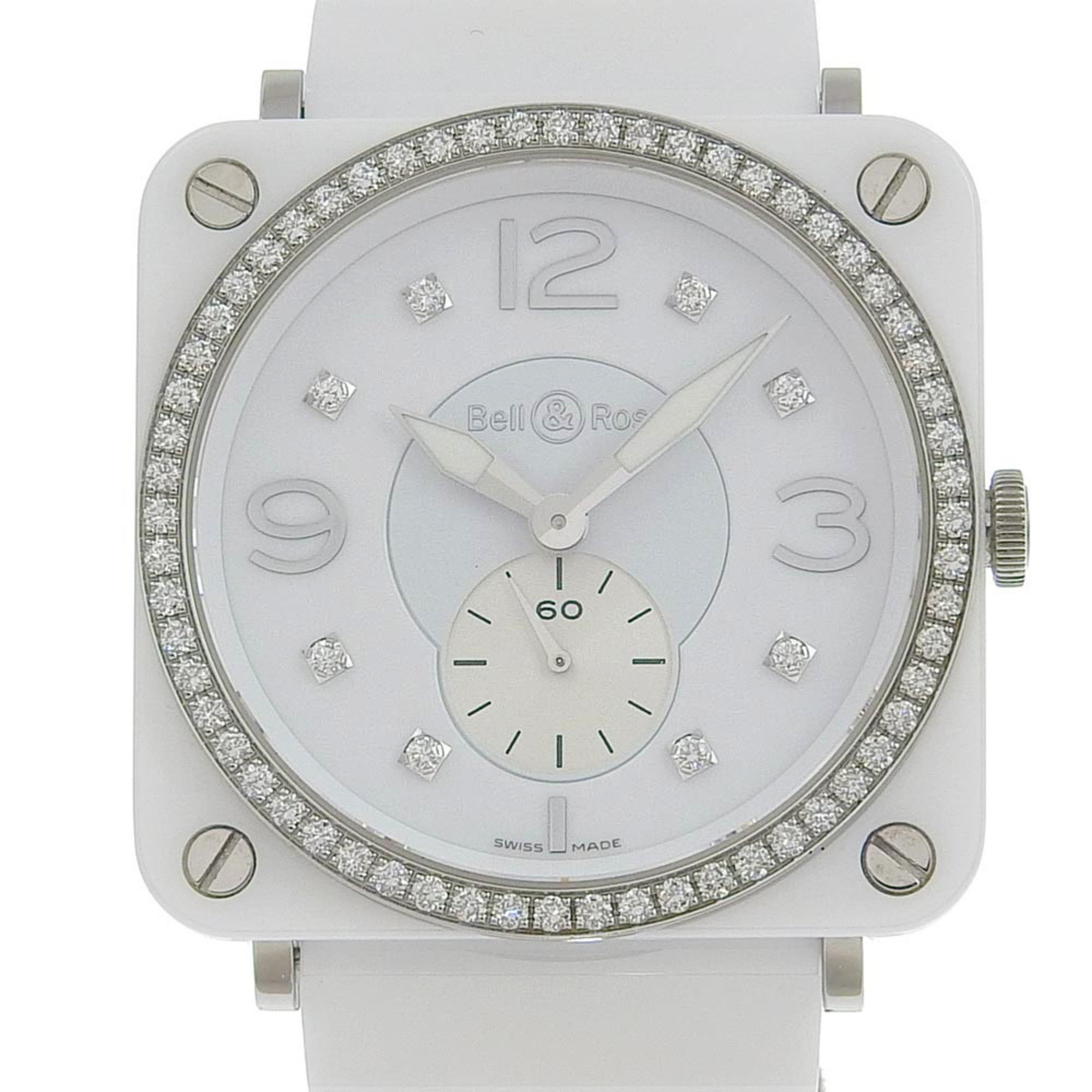 Other Bell & Ross BELL&ROSS Aviation Men's Quartz Watch Bezel Diamond ...