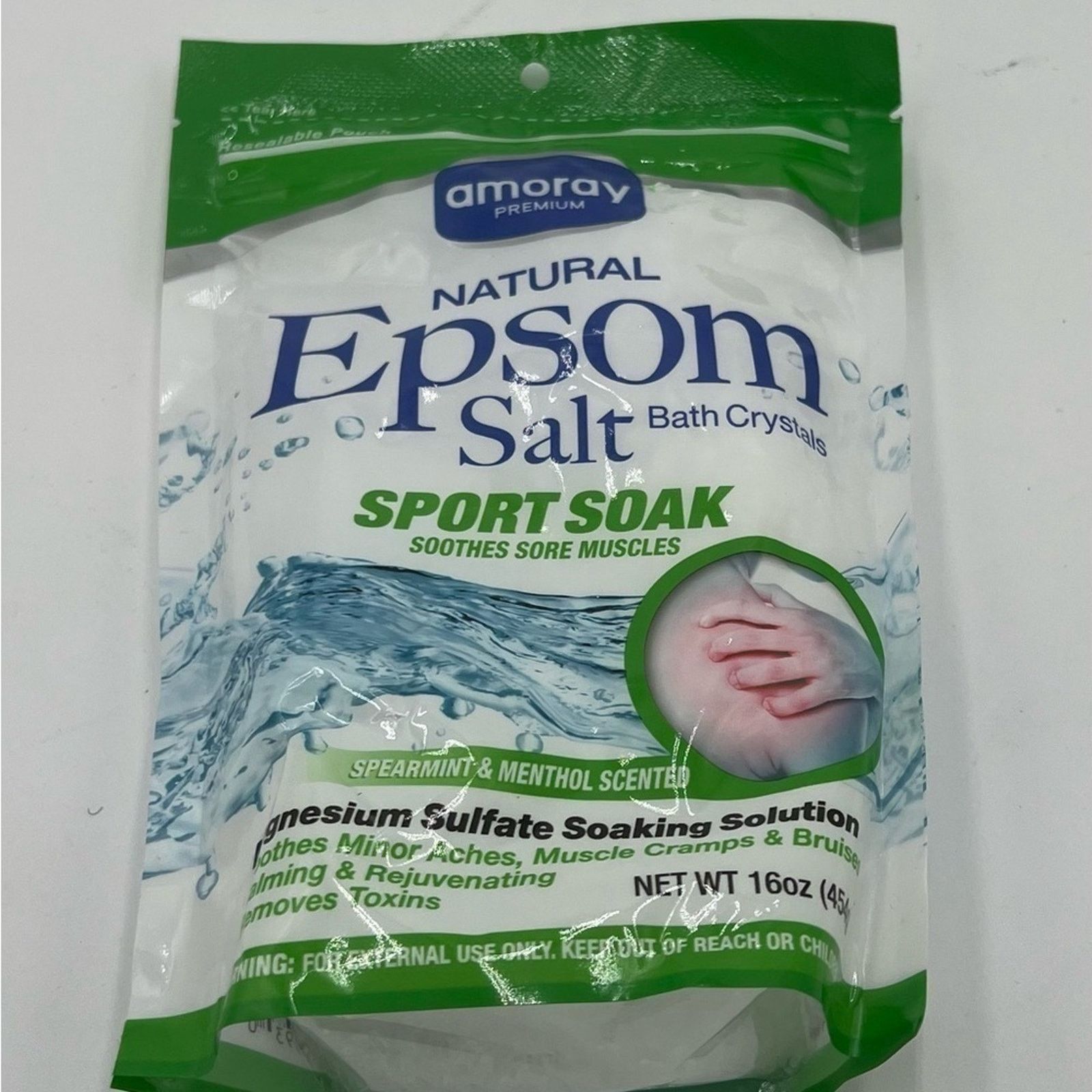 & Other Stories Premium Spearmint Menthol Sport Soak Natural Epsom Salt ...