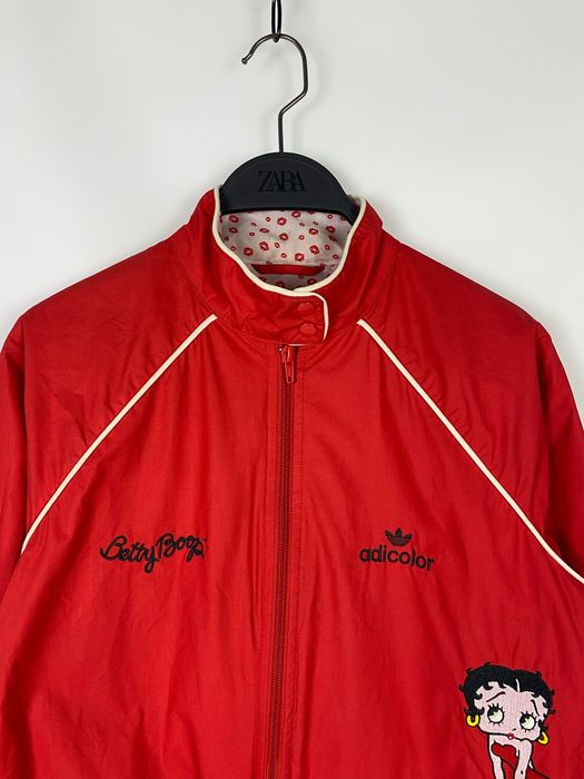 Adidas Y2K Adicolor Betty Boop Light Jacket | Grailed