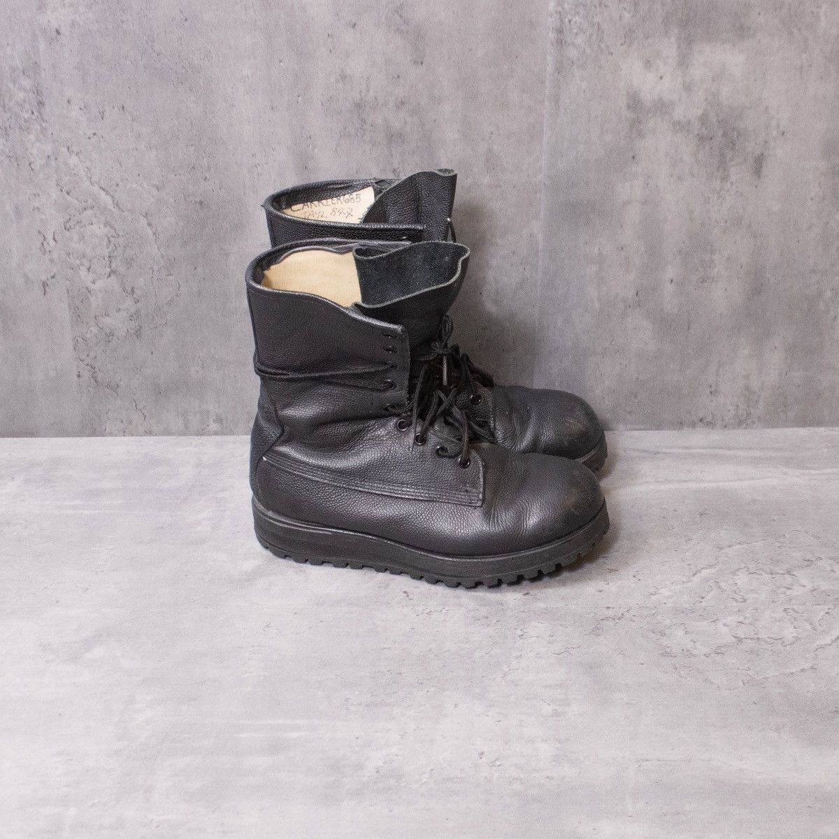 Combat Boots × Vibram × Vintage Vintage 1990's Military Combat Vibram ...