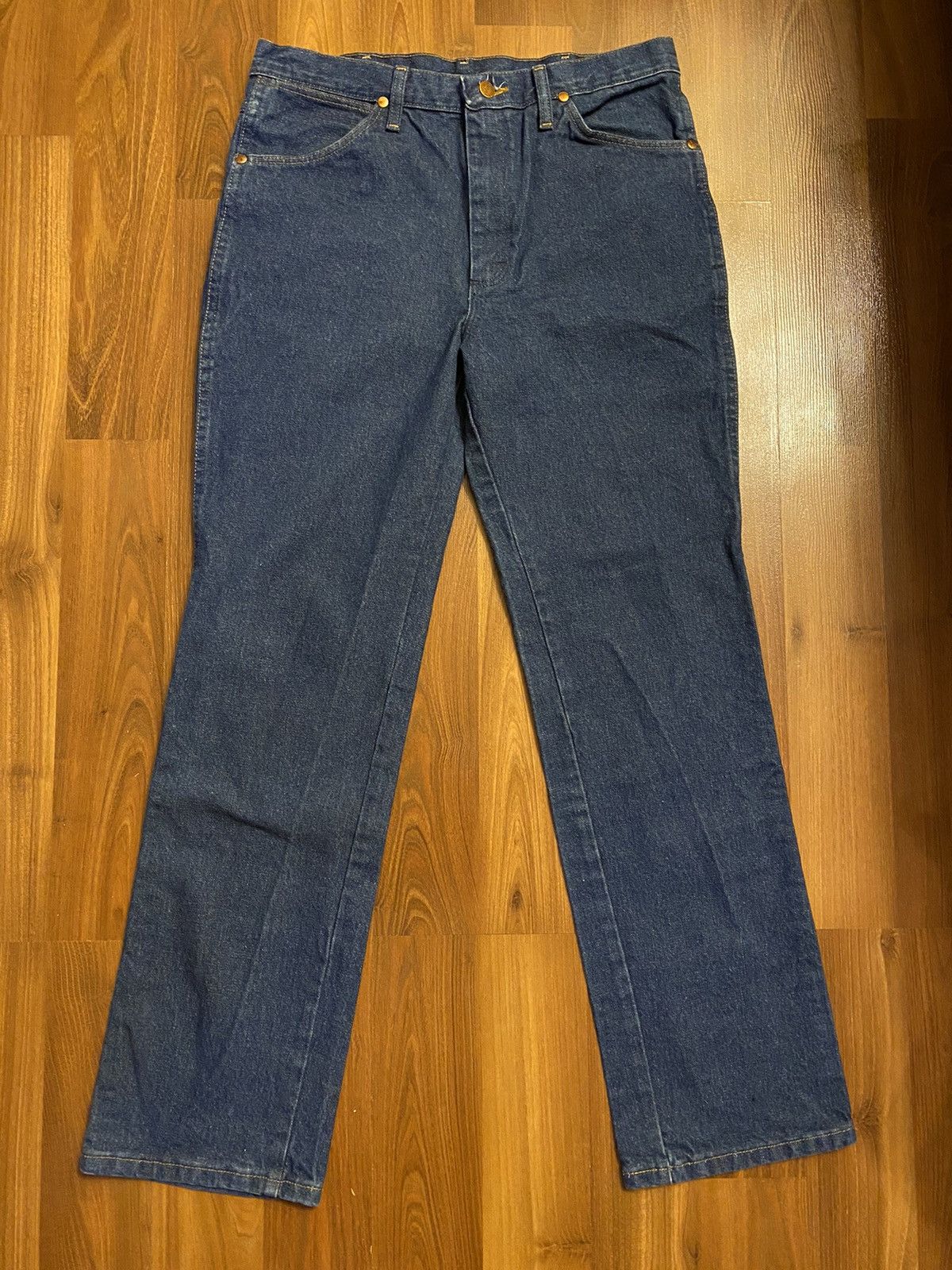 Wrangler Dark Blue Wrangler Jeans | Grailed