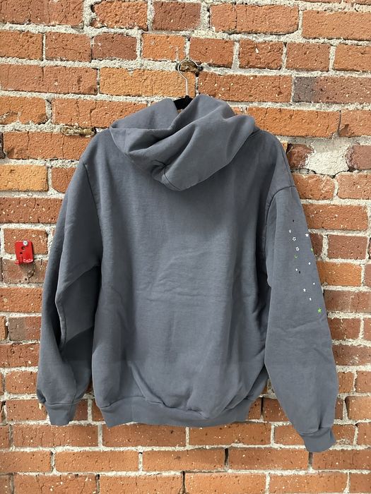Spider Worldwide Slate grey sp5der hoodie wait spiderworldwide | Grailed