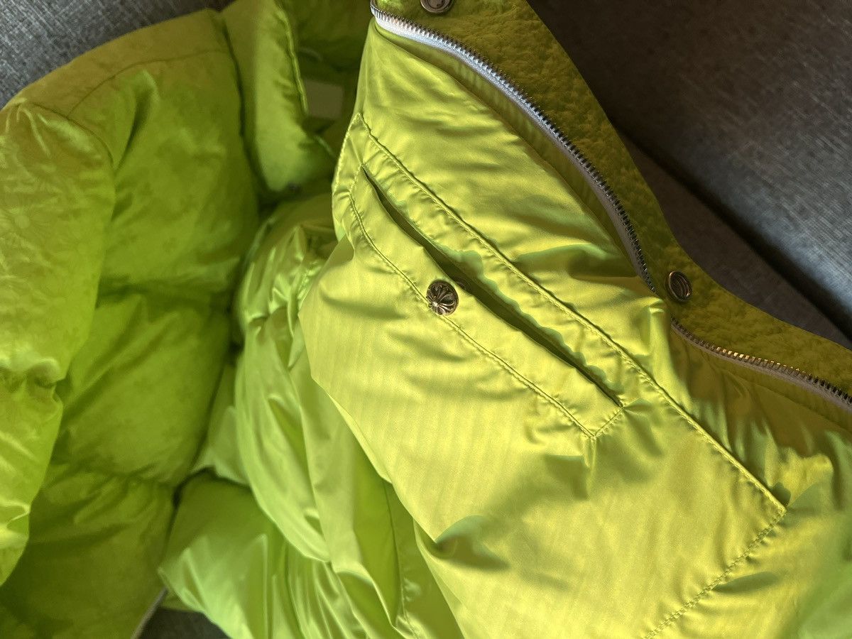 Chrome Hearts Chrome Hearts Puffer Jacket Slime Green Size Large | Grailed