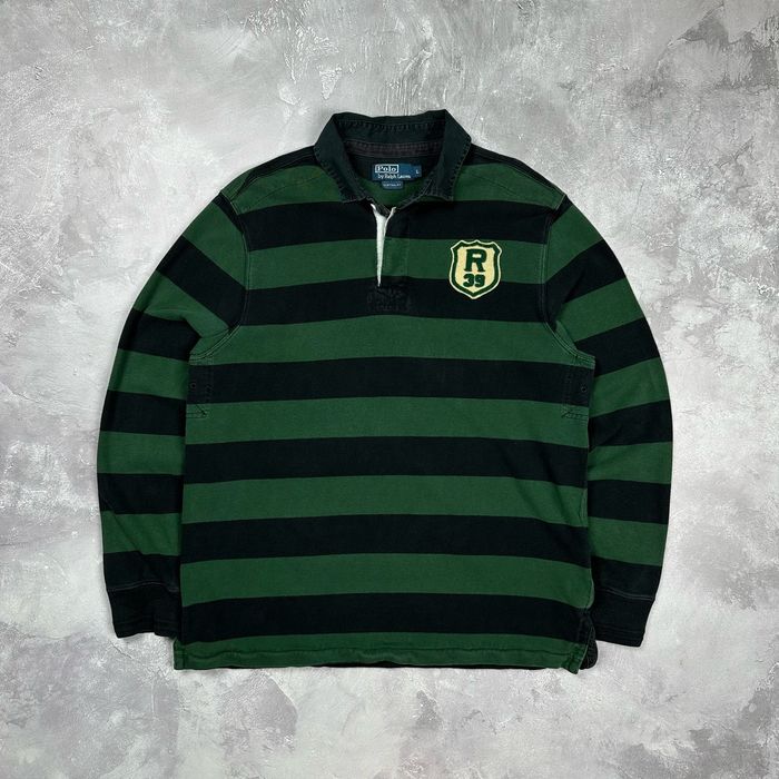 Polo Ralph Lauren 90s Vintage Rugby Polo Ralph Lauren Polos Long Sleeve | Grailed