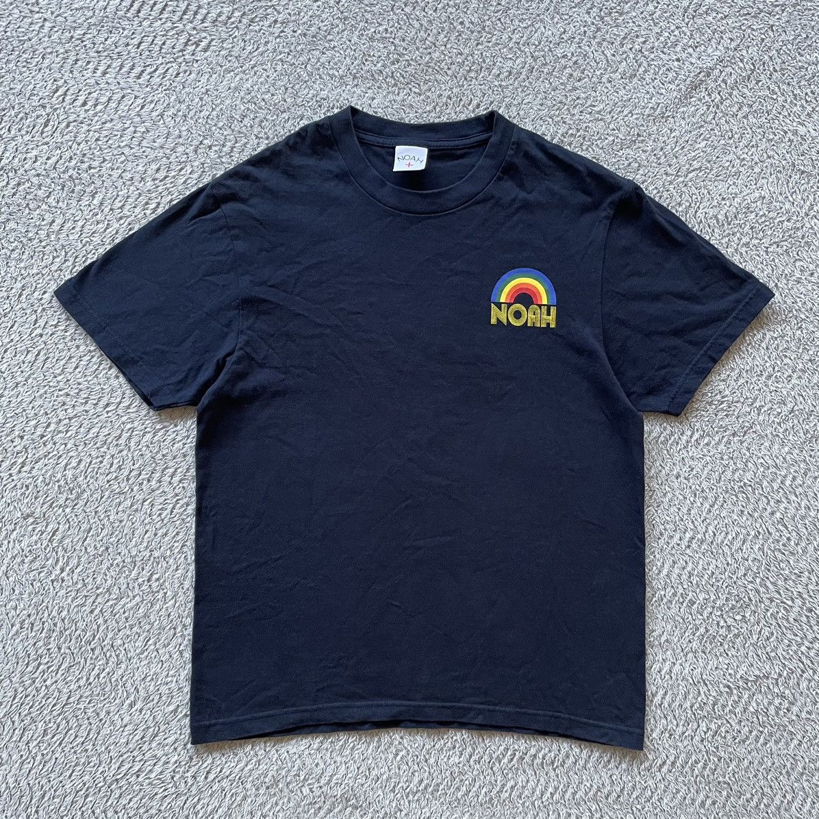 Noah × Streetwear NOAH MULLET RAINBOW DESIGN TEE | Grailed