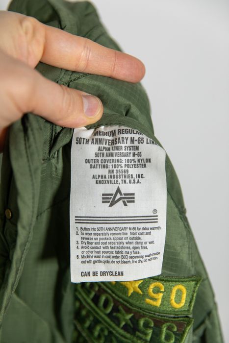 Alpha Industries Alpha Industries Limited Ed 50th Anniversary M-65 ...